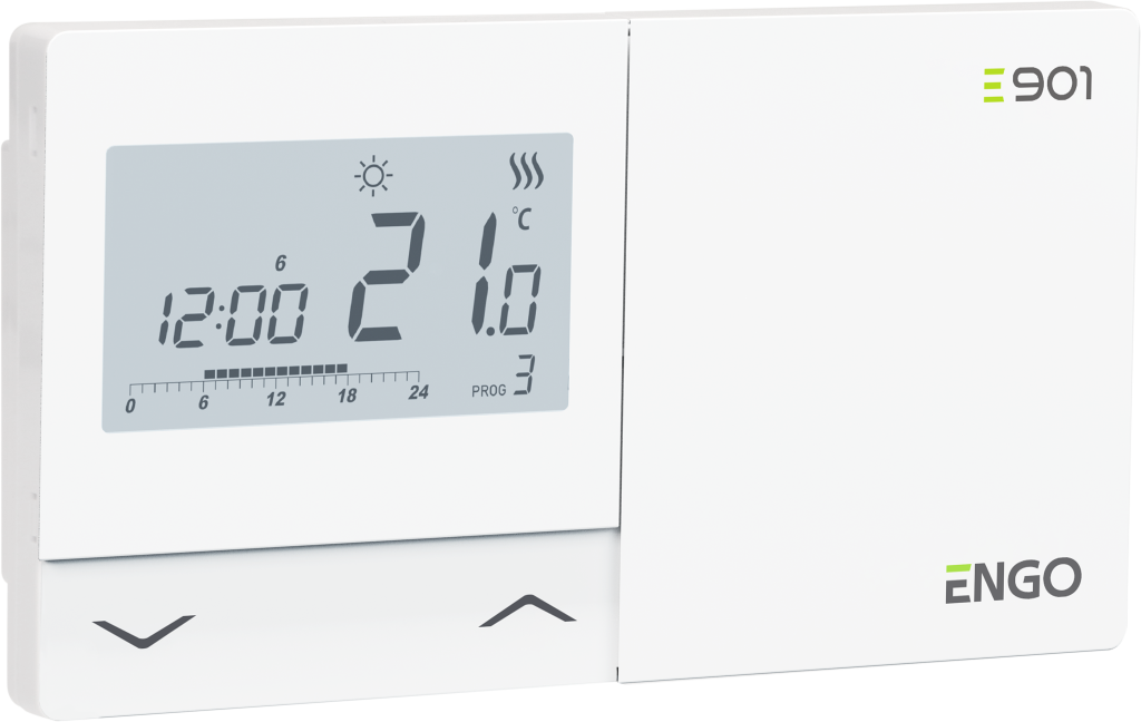 E901 - Programmable, Wired Thermostat - Outsourced Energy